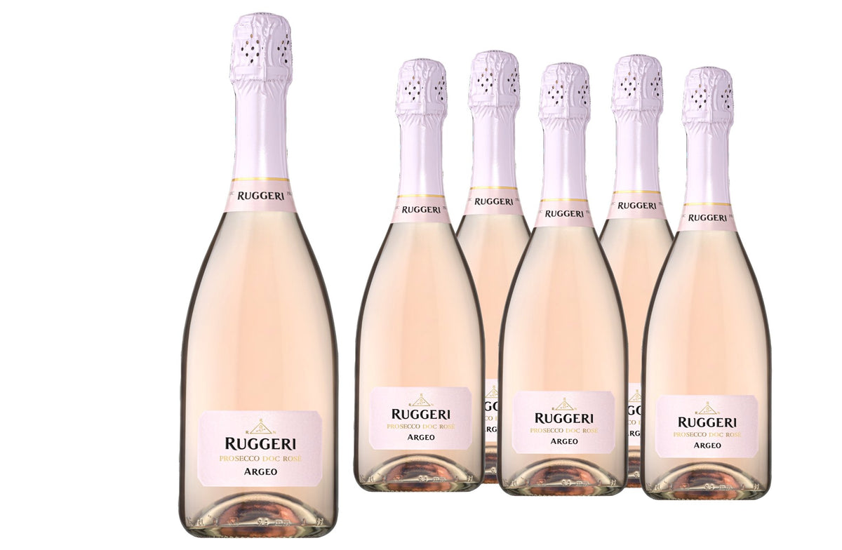 6er Paket Ruggeri Prosecco Argeo Rosé — Spree Gourmet